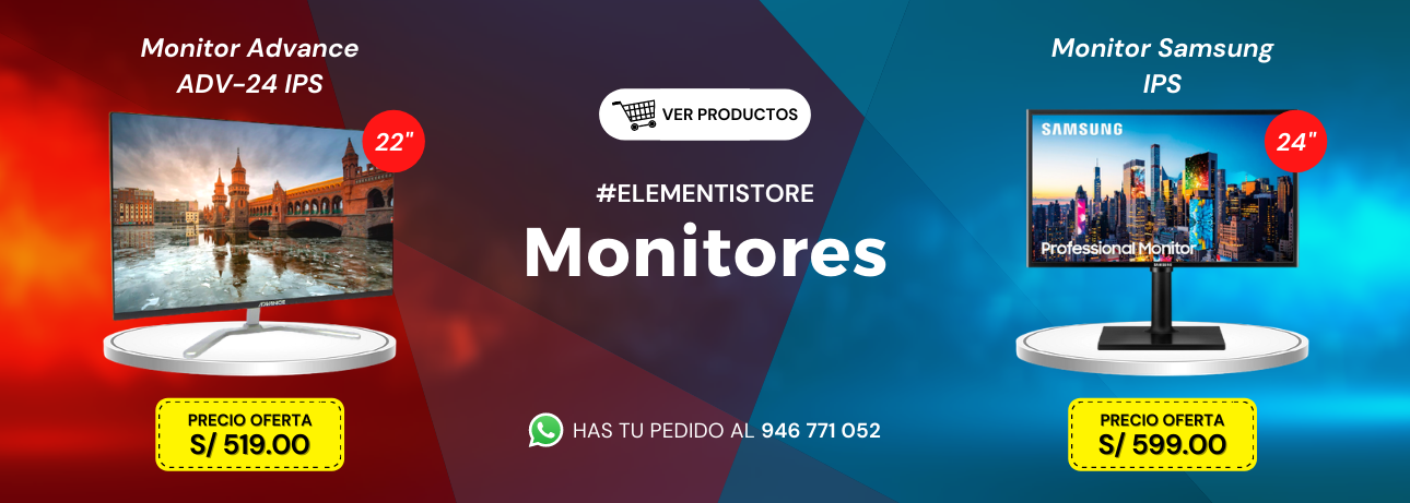 Monitores Desktop. – ElemenTI